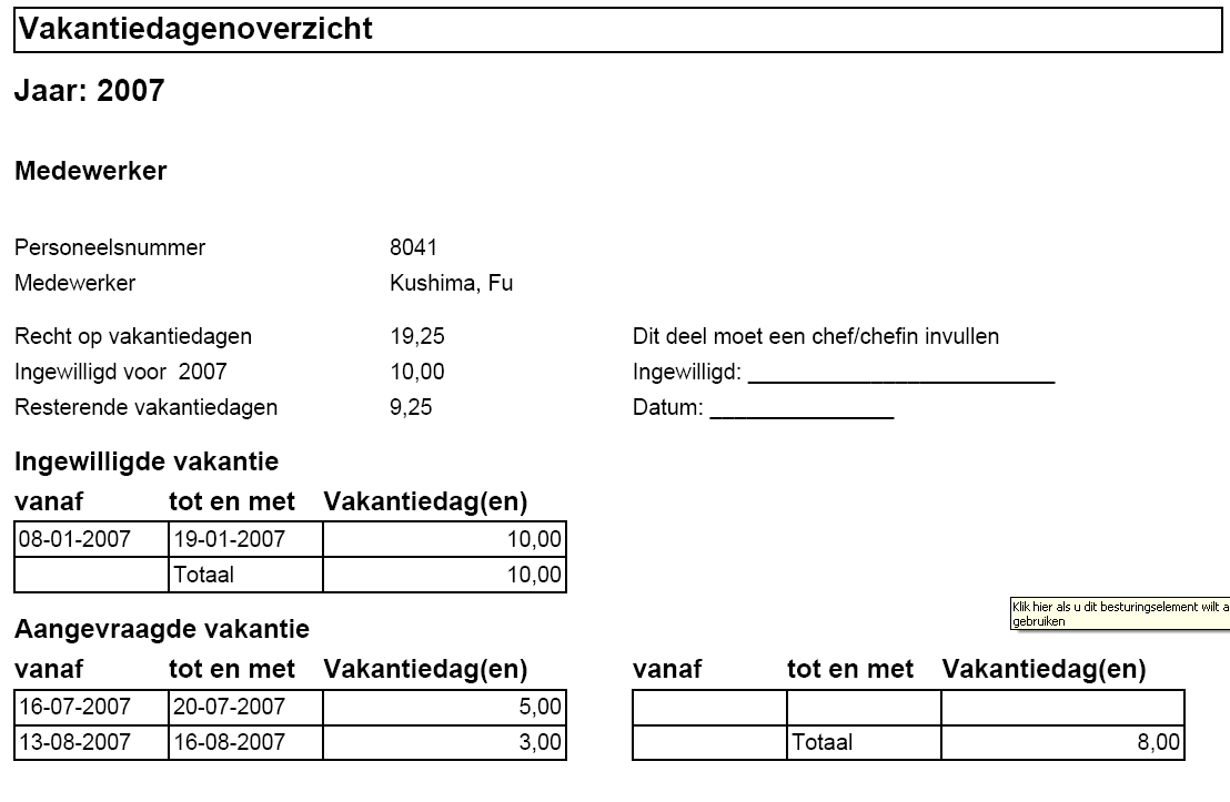 Verlofbriefje